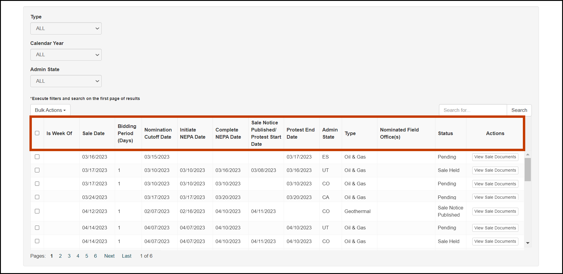 Search & View Sales Quick Guide
